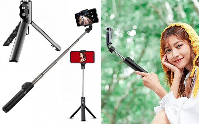 P30 Prémium Wireless Selfie bot és Állvány egyben - távirányítóval ...